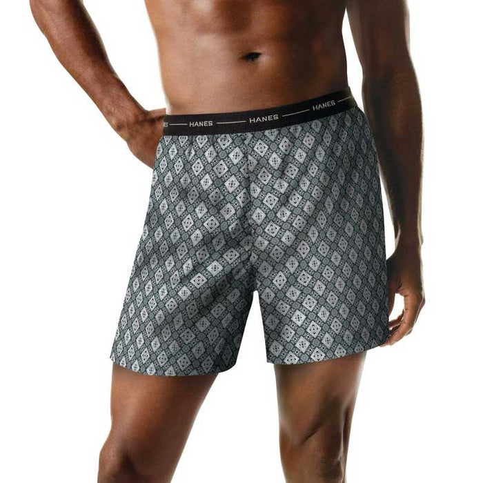 Hanes Men's Classic Boxer 4-pack Underwear – Camp Connection